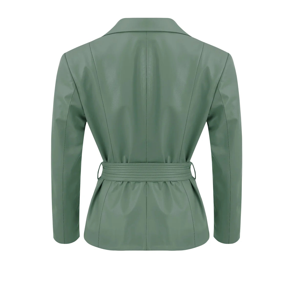 Daria Leather Jacket - Sage – Confetti Emporium