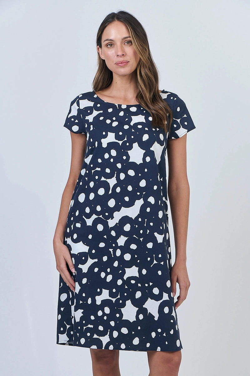 Naturals Shift Dress - Ink Barnacles – Confetti Emporium