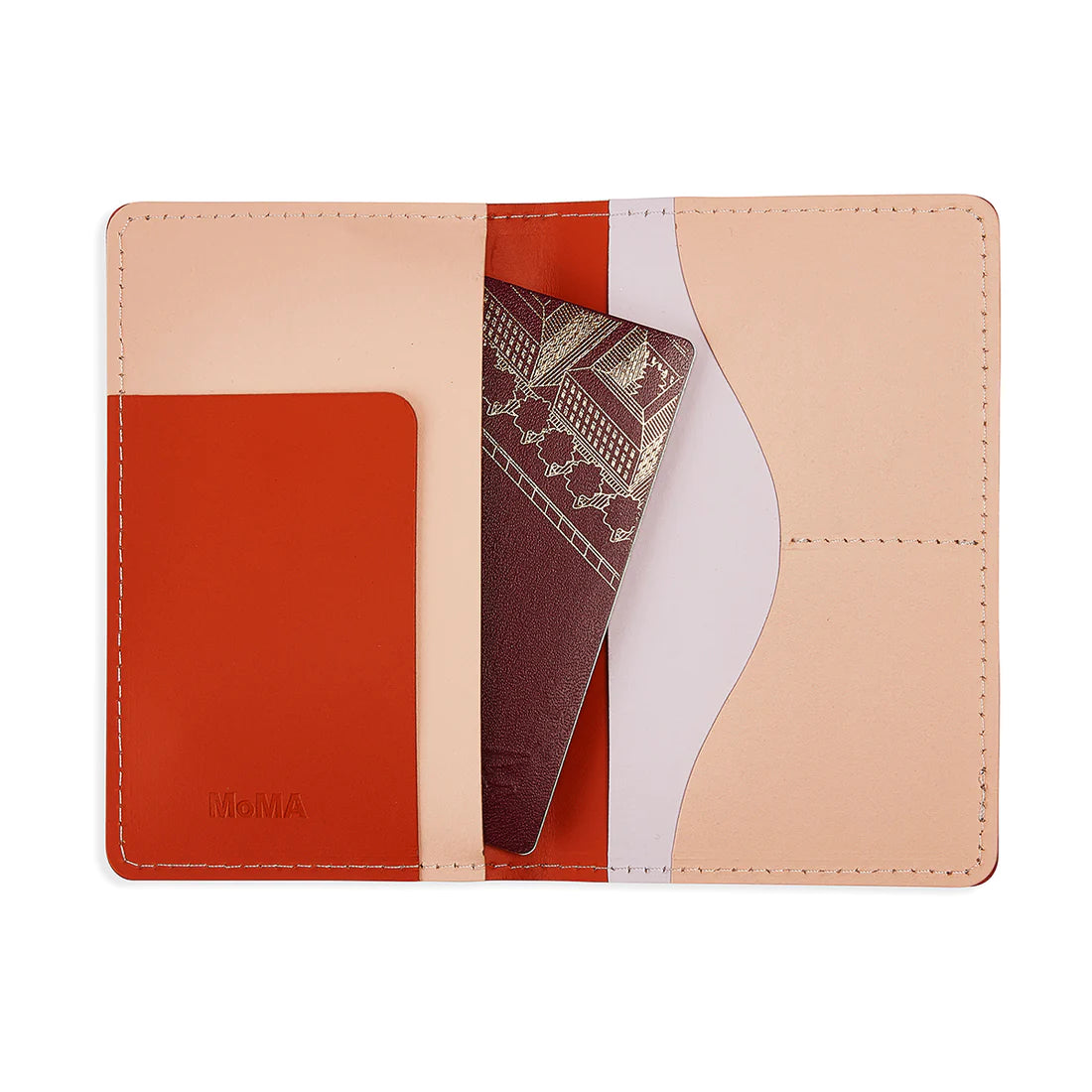 MoMA Recycled Leather Passport Holder – Confetti Emporium