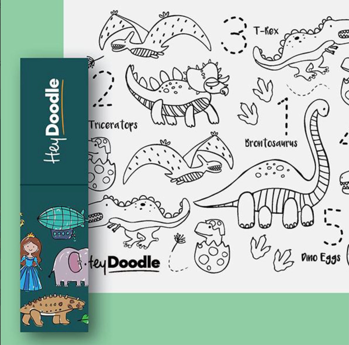 Hey Doodle Mini Mat Activity Set – Confetti Emporium